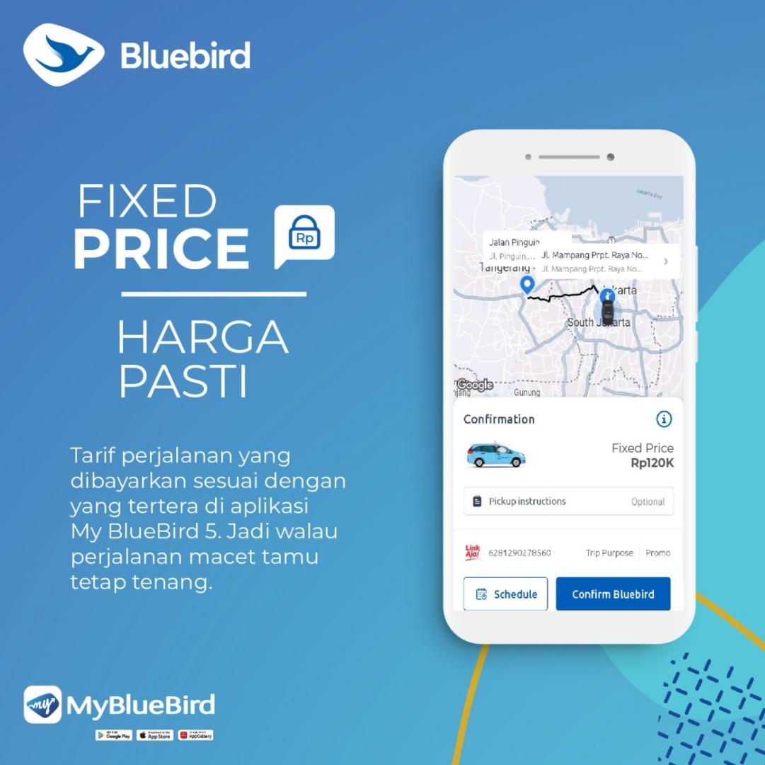 BlueBird Luncurkan Aplikasi Baru, Biaya Pejalanan Jadi Lebih Pasti ...