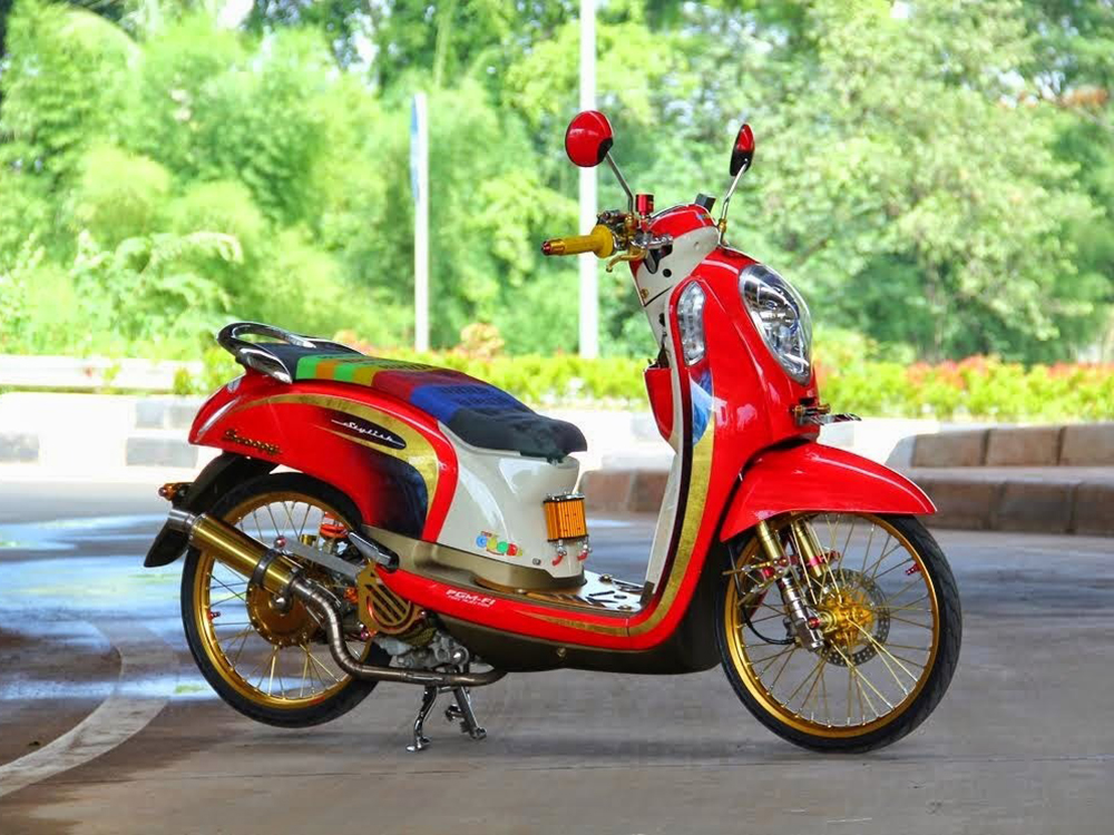 Panduan Modifikasi Honda Scoopy yang Ciamik - Berita Otomotif ...