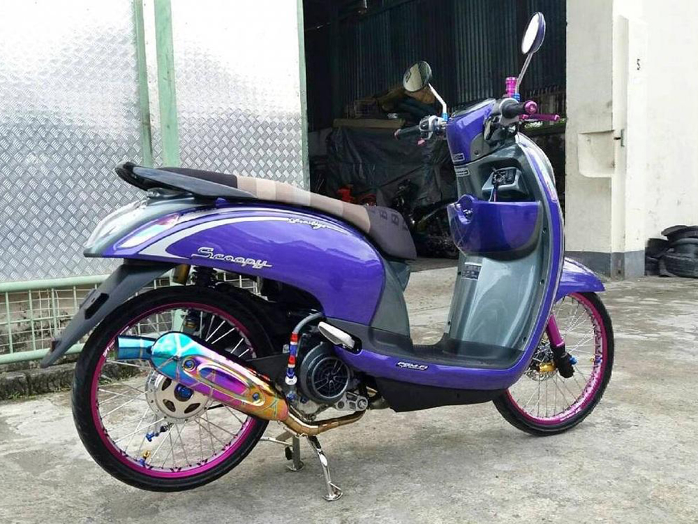 Panduan Modifikasi Honda Scoopy yang Ciamik - Berita Otomotif ...