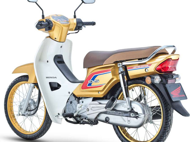 Mirip Honda Astrea! Ini Penampakan Honda EX5 35th Anniversary Edition ...