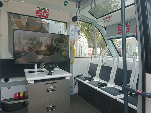 Bus Listrik Otonom Bisa Dinikmati Pengunjung Asian Games 2018 - Berita ...