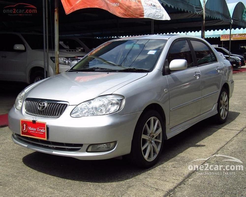 Toyota Altis มือสอง : โฉมหน้าหมู (ปี2000-2007) … แต่ผมไม่หมูนะครับ ...