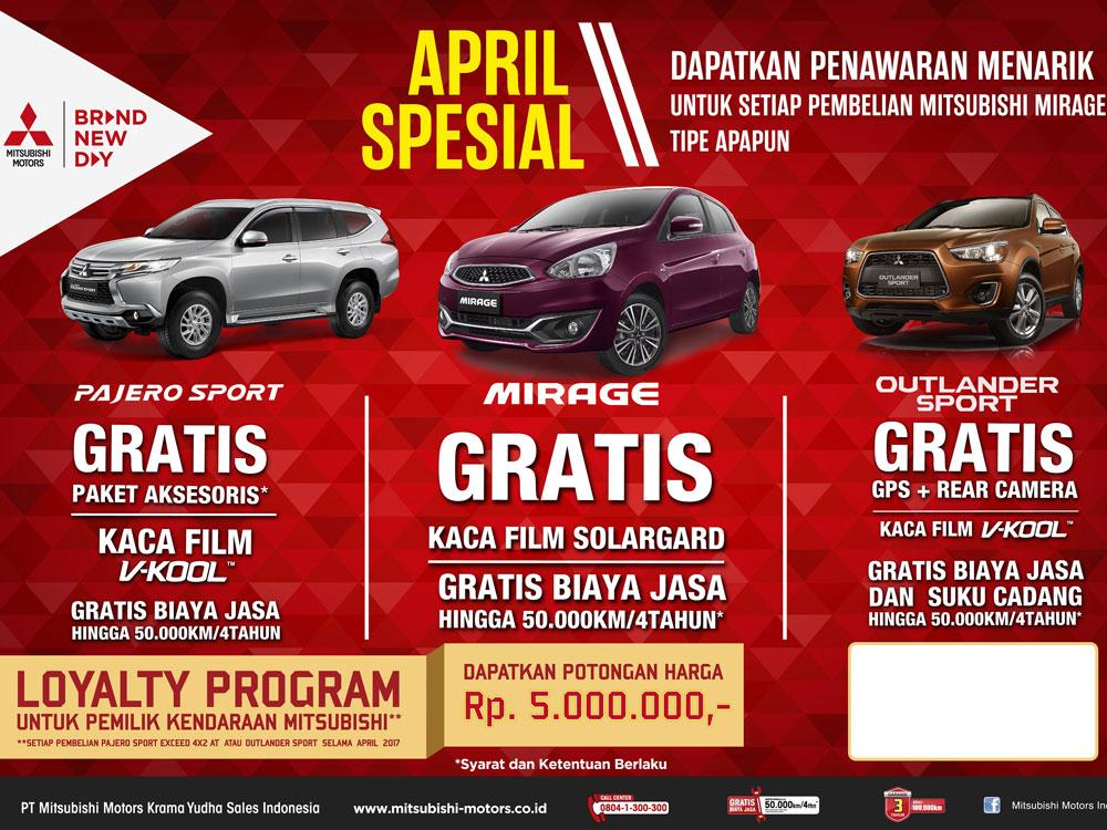 Mitsubishi Berikan Promo Baru di Bulan April 2017 - Berita Otomotif ...