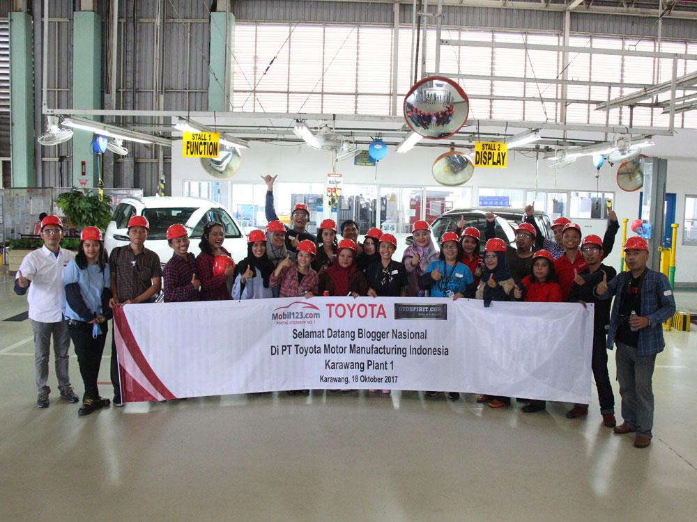Kunjungan Pabrik TMMIN Berhasil Tambah Ilmu Blogger - Berita Otomotif ...