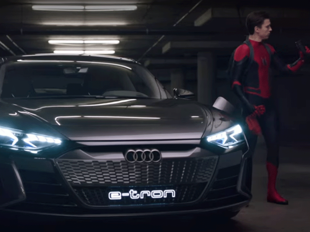 Audi Manfaatkan Spiderman dalam Promosi Mobil Listrik - Berita Otomotif ...
