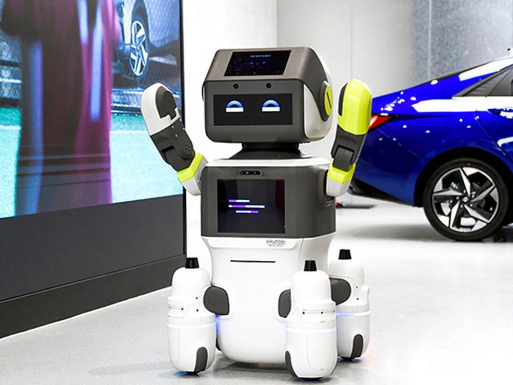 Robot Lucu Bernama Dal-E Ini Dibikin Hyundai untuk Layani Konsumen ...